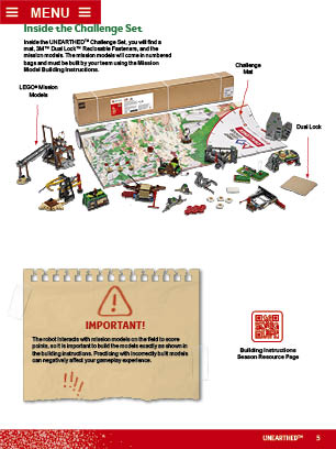 UNEARTHED Robot Game Rulebook
