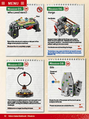 UNEARTHED Robot Game Rulebook